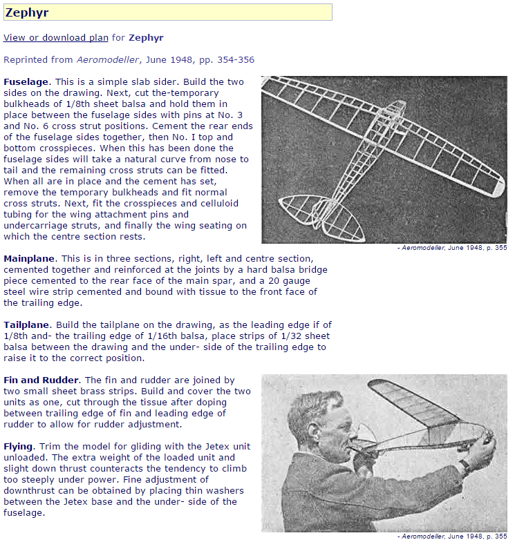 Aircraft Designs - H.E. Hervey